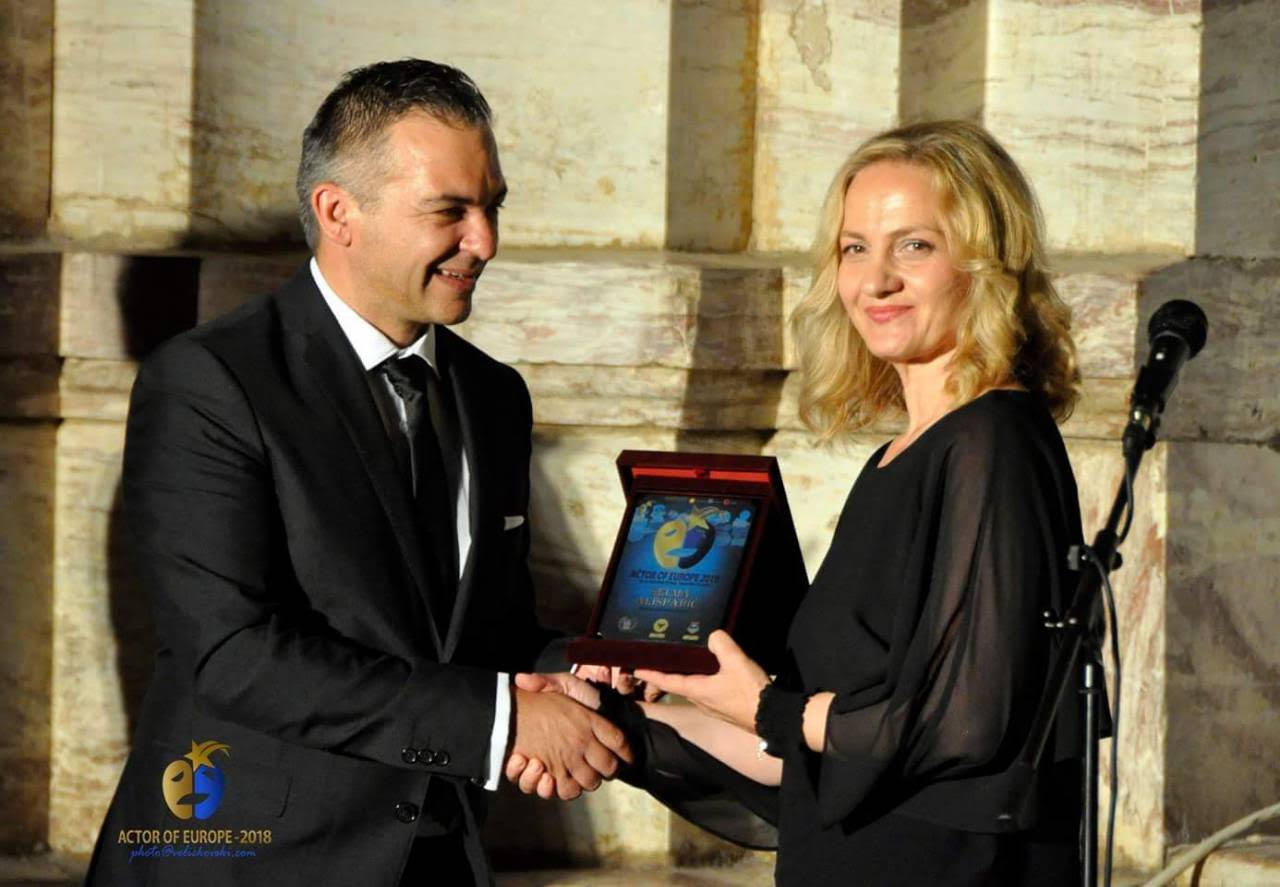 Selma Alispahić za AZRU: Dobitnica nagrade za evropsku glumicu godine